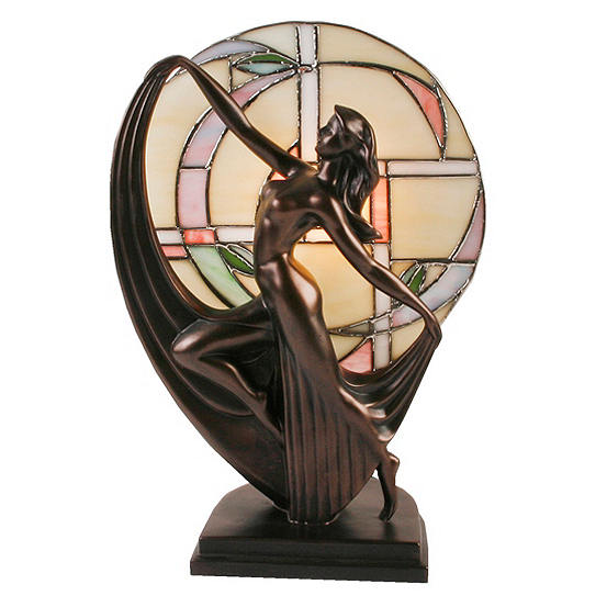 Tiffany Dancing Lady Table Lamp | Freemans