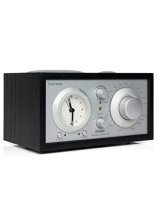 Tivoli Audio Model Three Clock Radio with Bluetooth AM FM | Freemans