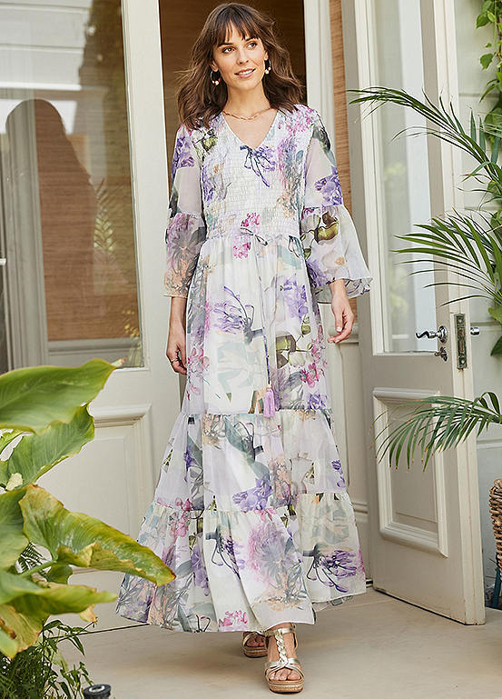 Together Floral Print Maxi Dress | Freemans