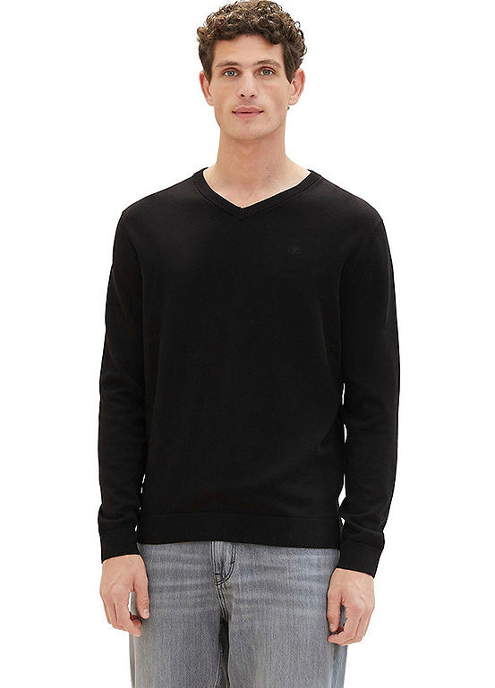 Tom Tailor V-Neck Sweater | Freemans