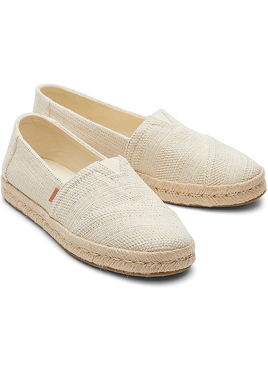 Toms Cream Alpargata Rope 2.0 Shoes | Freemans