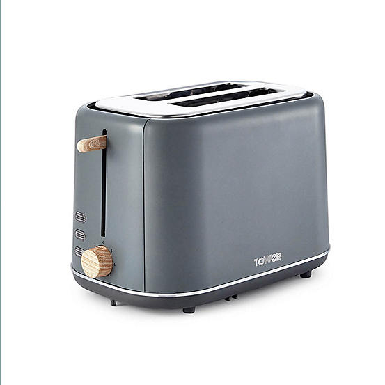 Tower T20027G Scandi 2 Slice Toaster with Adjustable Browning Control ...