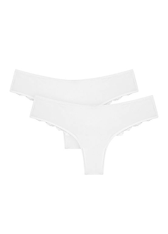 Triumph Pack of 2 Lovely Micro Brazilian Strings | Freemans