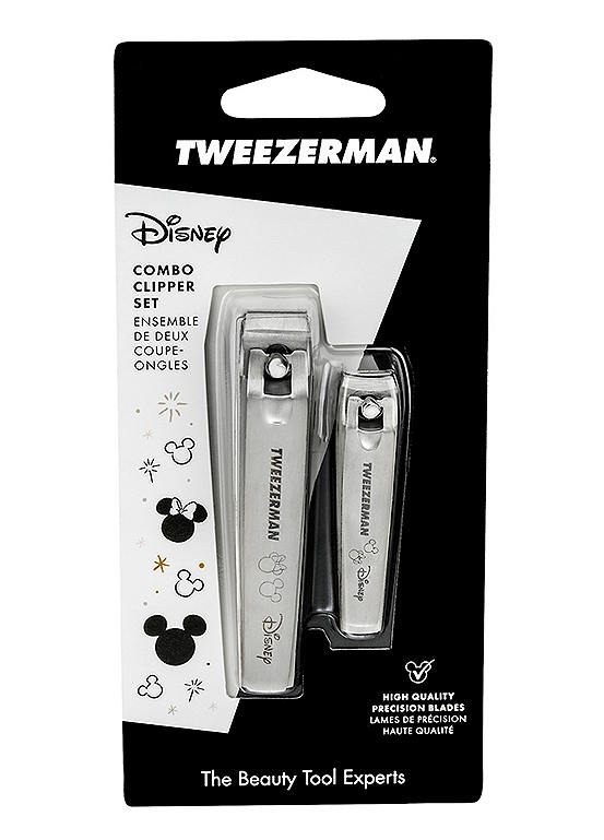 Tweezerman Mickey & Minnie Mouse Ear-Esistable Combo Clipper Set | Freemans