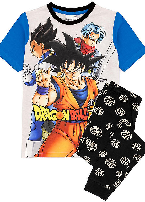Vanilla Underground Dragon Ball Z Boys Grey Short Sleeve Long Leg ...