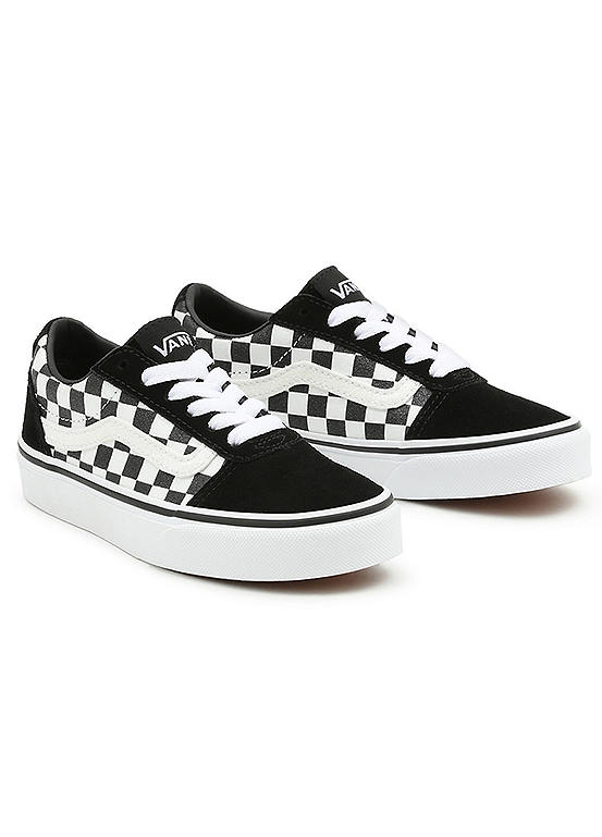 Vans My Ward Glitter Checkerboard Pumps | Freemans