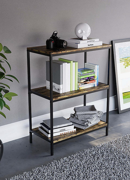 Vida Designs Brooklyn 3 Tier Bookcase | Freemans