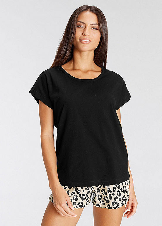 Vivance Dreams Leopard Print Short Pyjama Set | Freemans