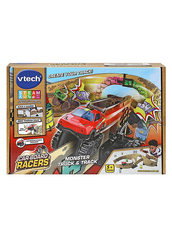 Vtech Car-Board Racers Monster Truck & Track | Freemans