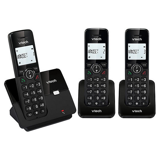 Vtech CS2002 Cordless Phone - Triple Handsets | Freemans