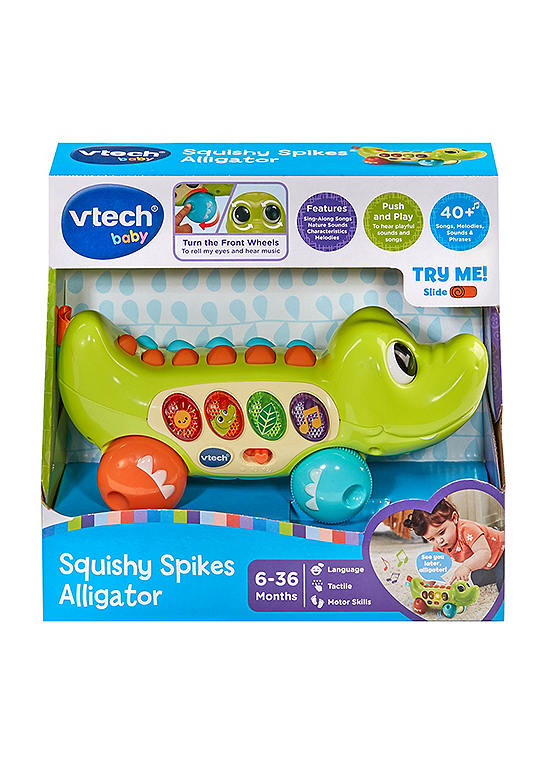 Vtech Squishy Spikes Alligator | Freemans