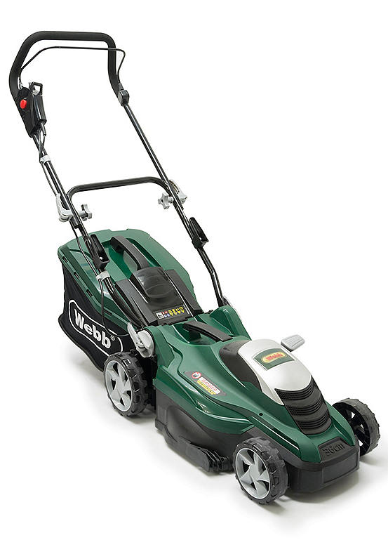 Webb Classic 36cm Electric Rotary Lawnmower | Freemans