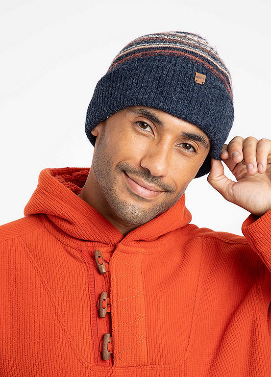 Weird Fish Rodi Fair Isle Beanie Hat | Freemans