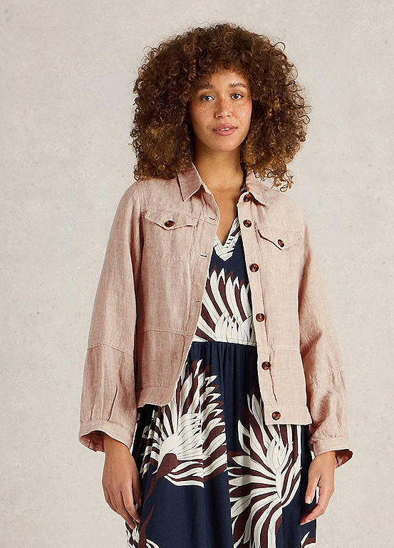 White Stuff Camille Linen Jacket | Freemans
