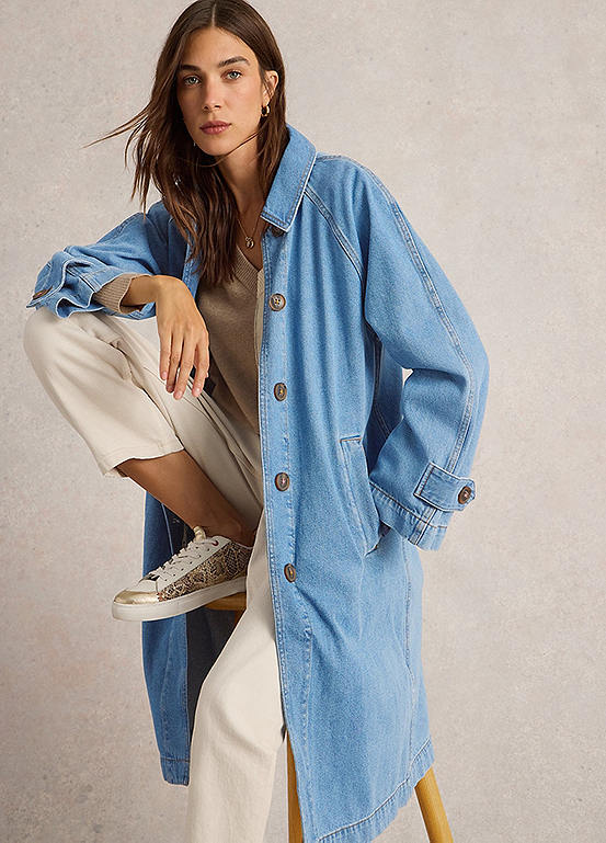White Stuff Oakleigh Denim Coat | Freemans