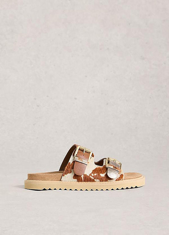 White Stuff Patty Tan Footbed Sandals | Freemans