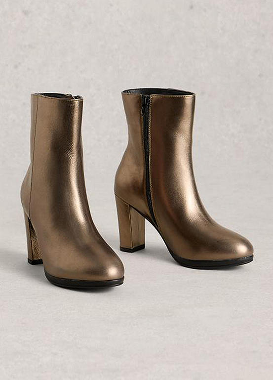 White Stuff Priscilla Heeled Ankle Boots | Freemans
