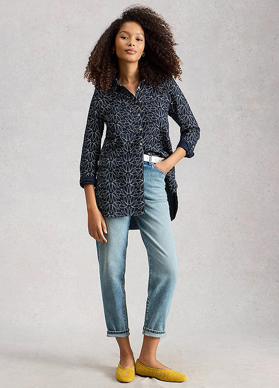 White Stuff Sophie Longline Shirt | Freemans