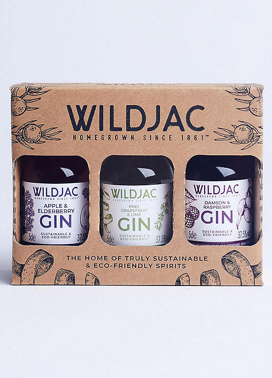 Wildjac Fruit Gin Collection Gift Box 3 X 5Cl | Freemans