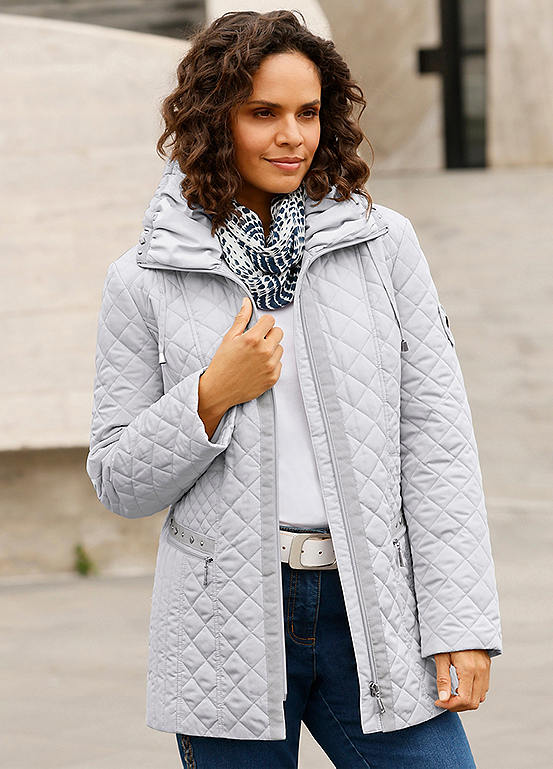 Witt Diamond Quilted Hooded Jacket | Freemans