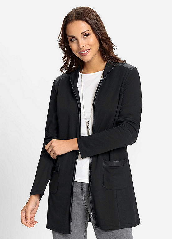 Witt Long Jersey Zip Jacket | Freemans