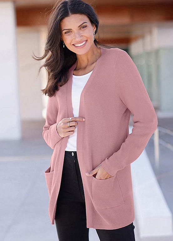 Witt Longline V-Neck Cardigan | Freemans