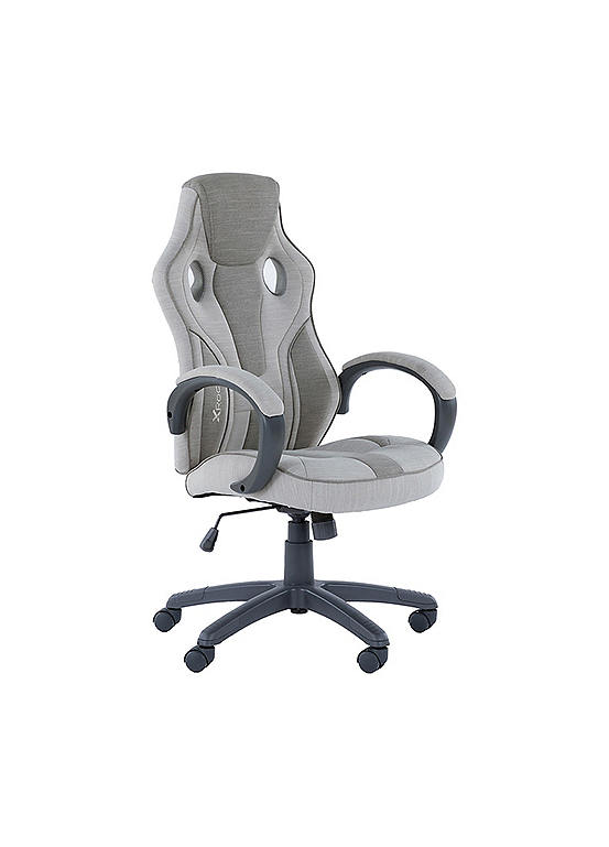 X Rocker Maverick Ergonomic Office Gaming Chair - Natural/Taupe | Freemans