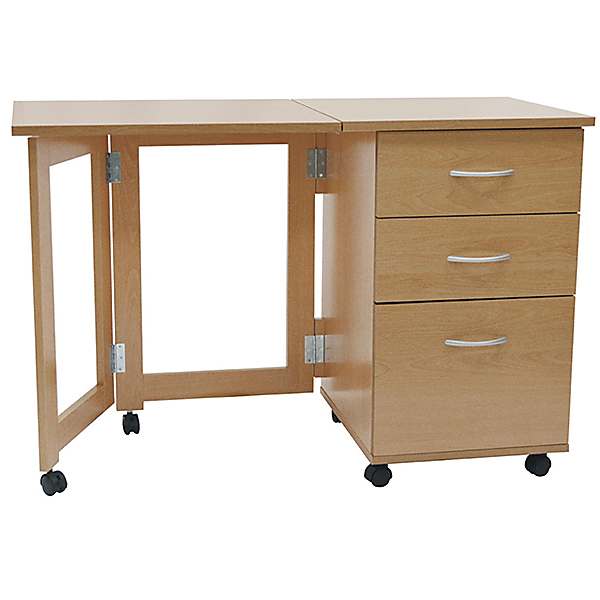 3 Drawer Folding Desk Freemans