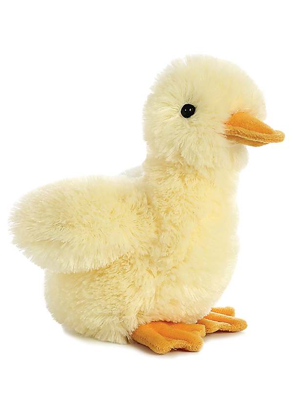Aurora Mini Flopsies Duckling Duck 6 inch Soft Toy Freemans