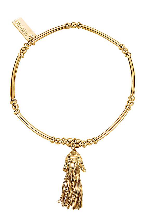 ChloBo Gold Didi Tassel Bracelet Freemans