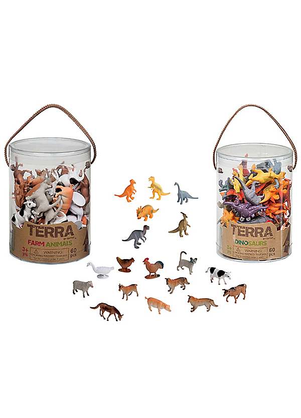 Farm Animals And Dinosaurs
