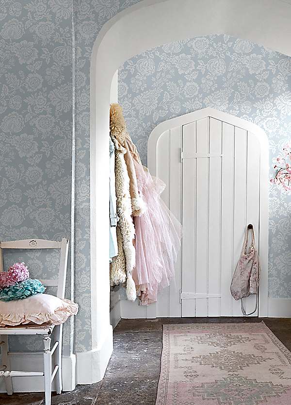 Shabby Chic by Rachel Ashwell Stipple Wallpaper Freemans