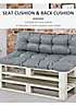 Alan Symonds 2 Piece Pallet Cushion Set | Freemans