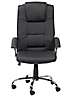 Alphason Houston High Back Bonded Leather Executive Office Chair | Freemans