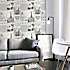 Arthouse Life Is Beautiful Mono Wallpaper | Freemans