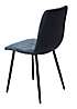 Aspen Pair of Straight Stitch Cord Fabric Dining Chair | Freemans
