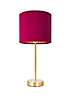 BHS Velvet Table Lamp | Freemans