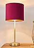 BHS Velvet Table Lamp | Freemans
