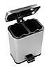 Beldray Double Compartment Bin - 5 Litre Dual Separation Waste Bin ...