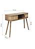 Birlea Noah Console Table | Freemans