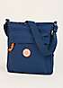 Brakeburn Classic Navy Large Crossbody Bag | Freemans