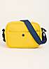 Brakeburn Yellow & Navy Medium Camera Crossbody Bag | Freemans