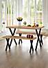 Buxton Dining Table & Bench Set | Freemans