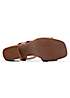 Clarks Tan Leather Siara65 Buckle Sandals | Freemans