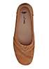 Cotton Traders Tan Soft Step Laser Cut Shoes | Freemans