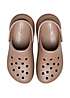 Crocs Brown Classic Crush Clogs | Freemans