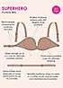 Curvy Kate Superhero Underwired Super Plunge Multiway Bra | Freemans