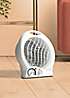 Daewoo 2000W Portable Upright Fan Heater - White | Freemans