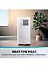 Daewoo 9000 BTU Portable Air Conditioner with Wi-Fi COL1574GE - White ...