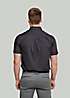 Double Two Black Classic Easy Care Short Sleeve Shirt | Freemans